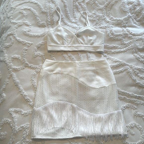 Vici | Skirts | Vici X Summer Of Diane 2 Piece Fringe Set | Poshmark